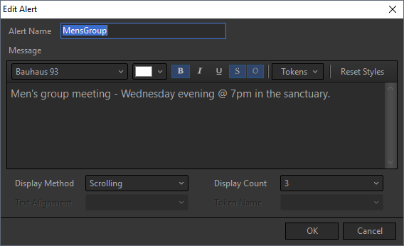 Using Nursery and Message Alerts – EasyWorship Blog