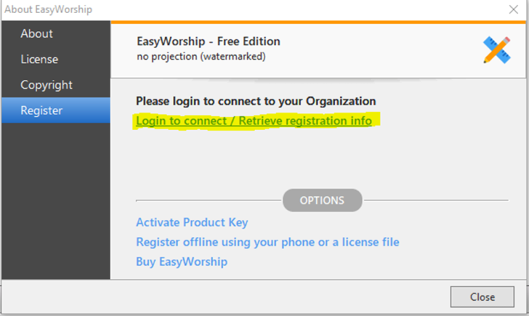 Why do I see a Watermark? – EasyWorship Blog